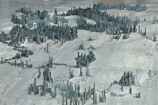 Peter Root’s City of Staples | Amusing Planet